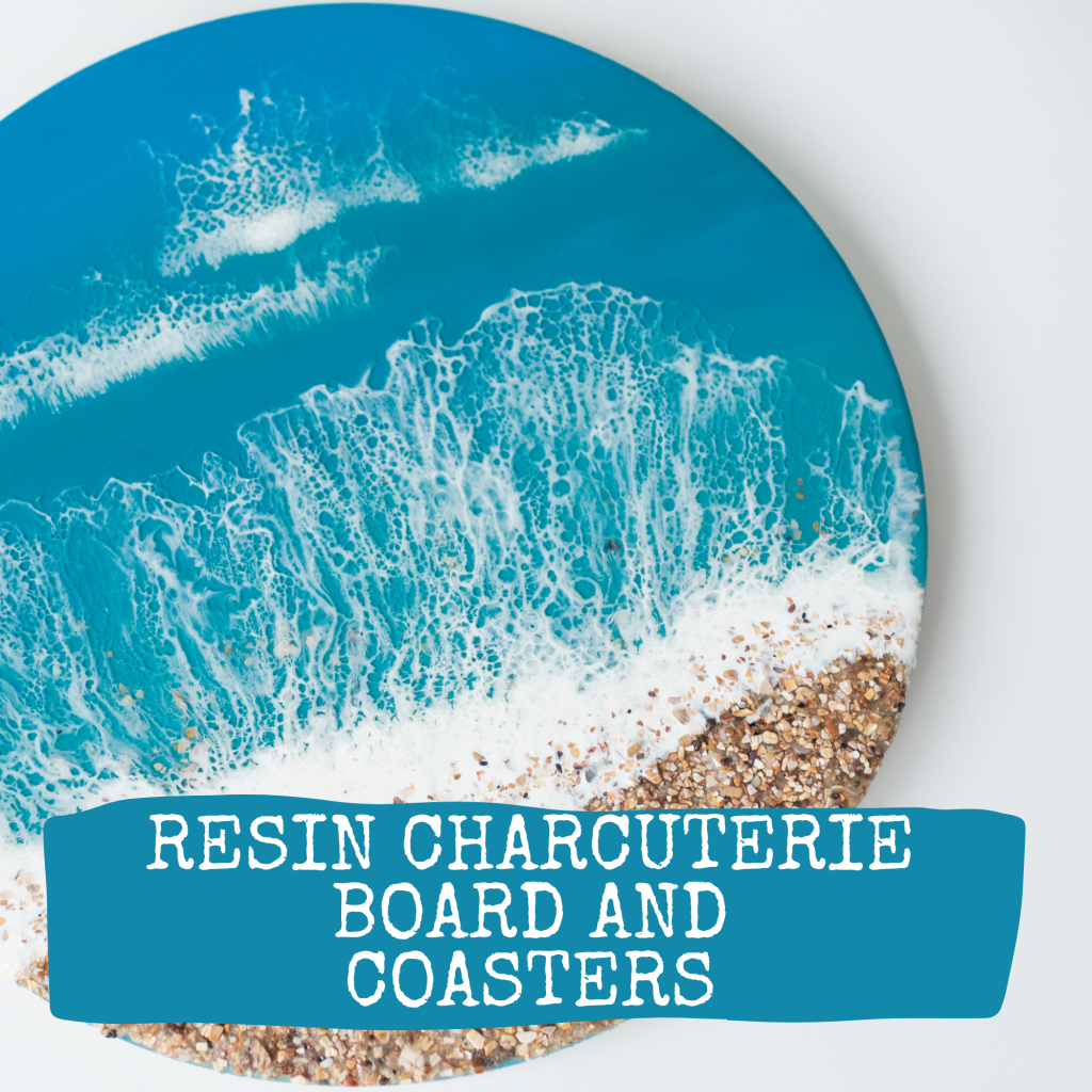 Resin Charcuterie Board & Coasters – Felix Tabitha
